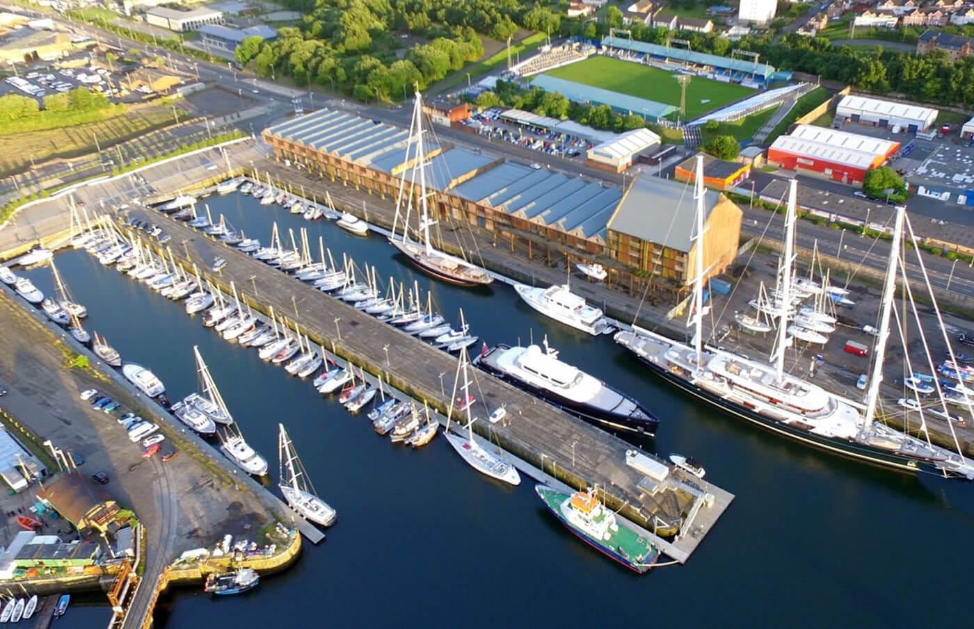 New marina building for James Watt Dock | News | Marina Projects